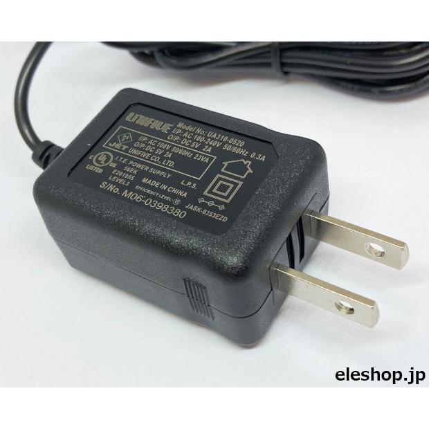 UA310-0520 EIAJ-2 ユニファイブ(UniFive) ACアダプター 5V 2A/電圧区分2プラグ : l7u311 : 共立電子産業 Yahoo!店 - 通販 - Yahoo ...