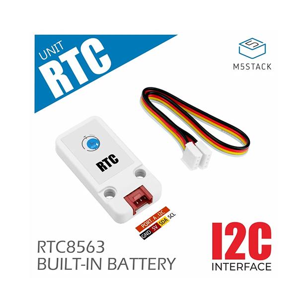 M5STACK-U126 M5Stack用HYM8563搭載 リアルタイムクロック(RTC)ユニット 航空便不可 : 共立電子産業 Yahoo!店 - 通販 - Yahoo!ショッピング
