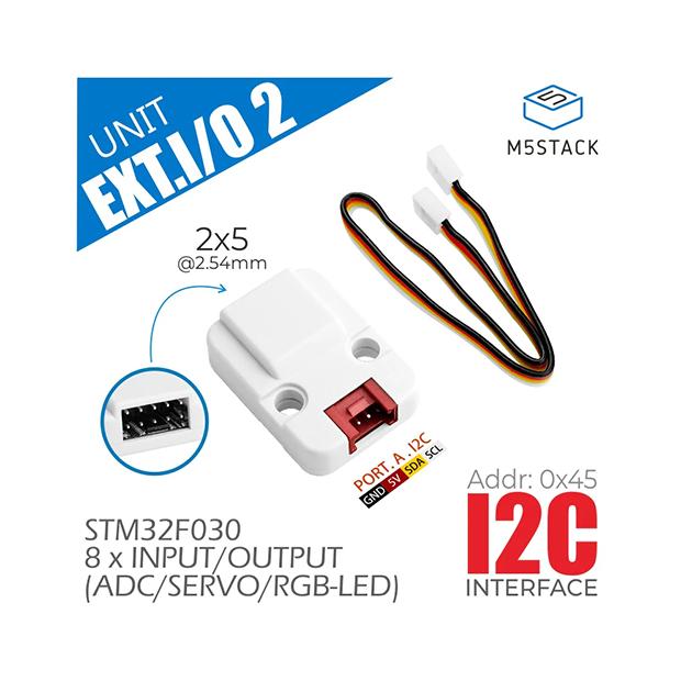 M5STACK-U011-B M5Stack用 I/O拡張ユニット2 (STM32F030) : 共立電子産業 Yahoo!店 - 通販 - Yahoo!ショッピング