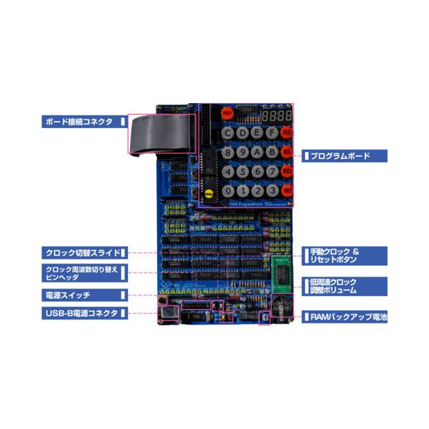 ADTTM8 ロジックICで創る自作CPUキットTTM8 : 共立電子産業 Yahoo!店 - 通販 - Yahoo!ショッピング