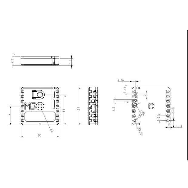 M5STACK-S005 M5Stamp タイマー/電源制御モジュール : n3a317 : 共立電子産業 Yahoo!店 - 通販 - Yahoo!ショッピング
