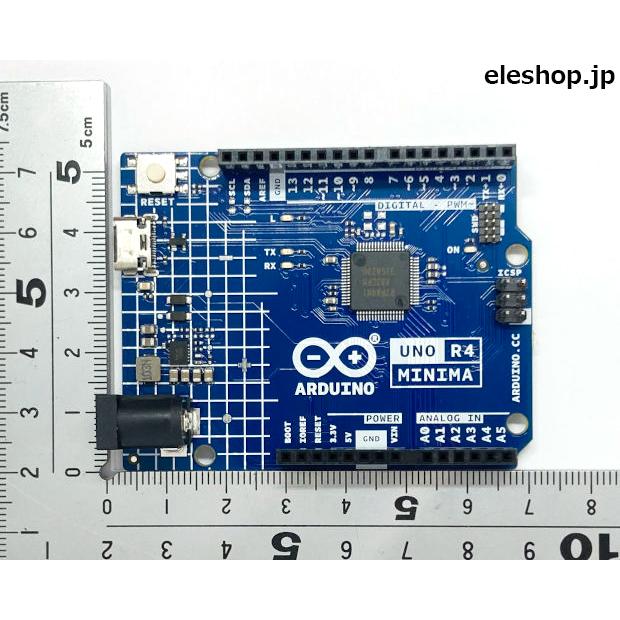 ABX00080 フィジカルコンピューティングモジュール Arduino Uno R4 Minima : n6u315 : 共立電子産業 Yahoo!店 - 通販 - Yahoo!ショッピング