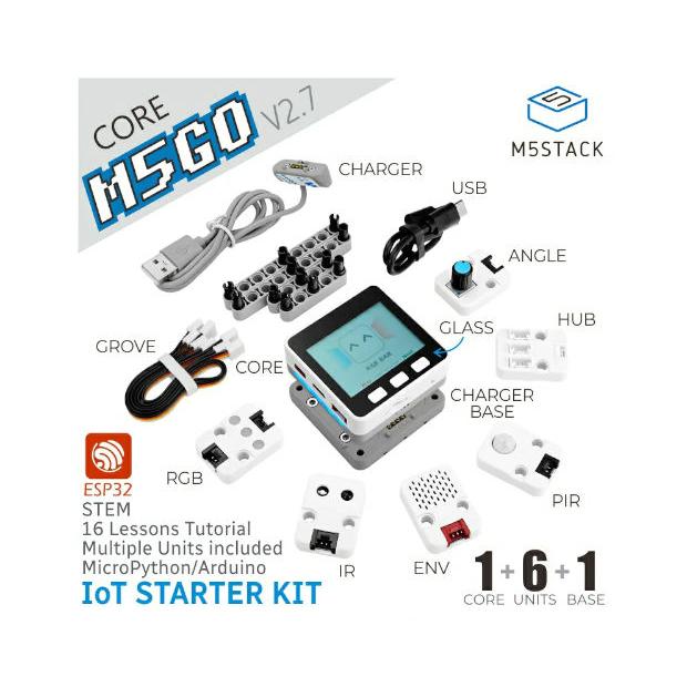 M5STACK-K006-V27 M5GO IoTスターターキット V2.7 : 共立電子産業 Yahoo!店 - 通販 - Yahoo!ショッピング