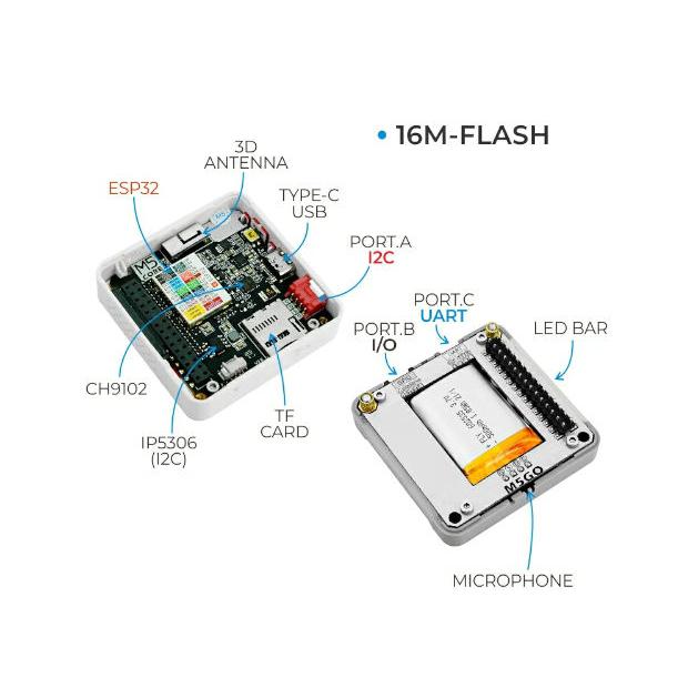 M5STACK-K006-V27 M5GO IoTスターターキット V2.7 : 共立電子産業 Yahoo!店 - 通販 - Yahoo!ショッピング