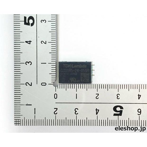 CCG1R5-24-05SR 1.5Wシングル出力 超小型オンボード絶縁型DC-DCコンバータ（SMD) DC12/24V→5V : 共立電子産業 Yahoo!店 - 通販 - Yahoo ...