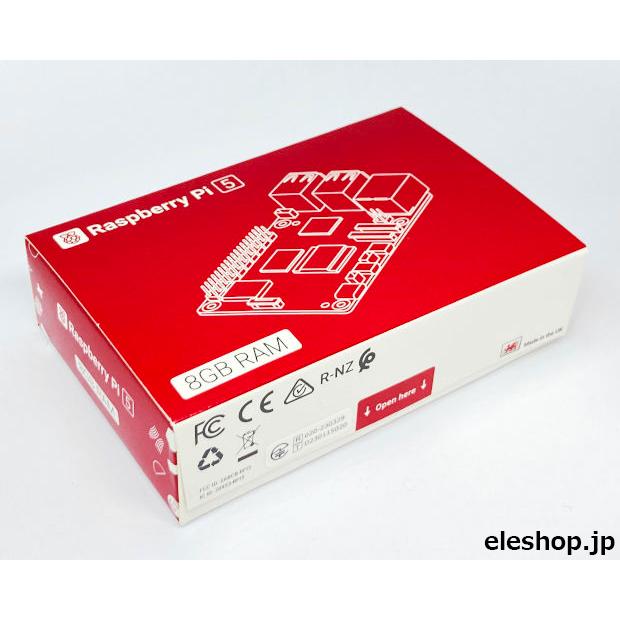 RASPi5-SDST8GB Raspberry Pi 5(ラズベリーパイ 5) / 8GB / Raspberry Pi OS インストール ...