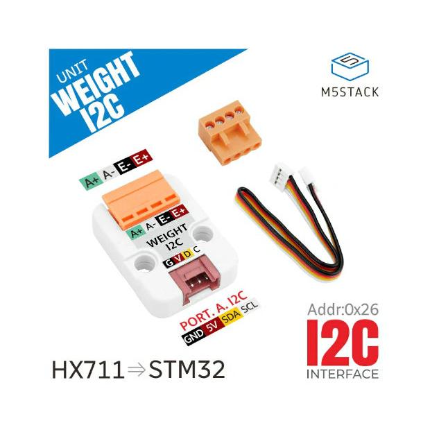 M5STACK-U180 M5Stack用重さI2Cユニット (HX711) : 共立電子産業 Yahoo!店 - 通販 - Yahoo!ショッピング