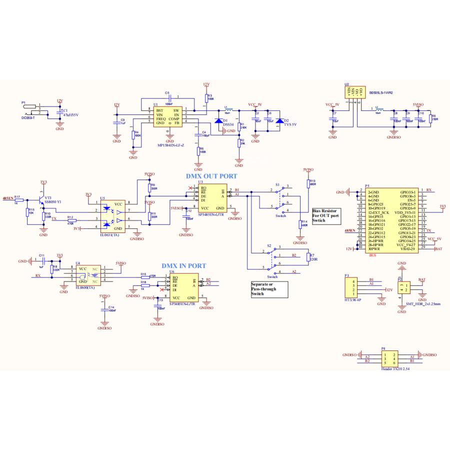 M5STACK-M128 M5Stack DMX Base : 共立電子産業 Yahoo!店 - 通販 - Yahoo!ショッピング