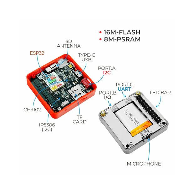M5STACK-K007-V27 M5Stack FIRE IoT開発キット (PSRAM) V2.7 : 共立電子産業 Yahoo!店 - 通販 - Yahoo!ショッピング