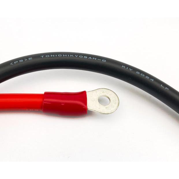 KEI-KIV38-R388-1.0 KIV38sq（AWG2）両端R38-8端子付きケーブル 1m : 共立電子産業 Yahoo!店 - 通販 - Yahoo!ショッピング