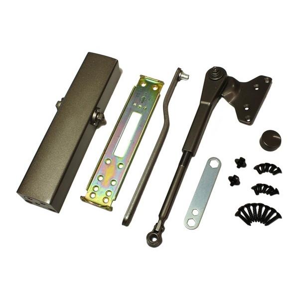 リョービ ドアクローザー S22P C1 ブロンズ色(パラレル型・外装式ストップ付)木製ドア・アルミドア用ドアクローザー : 京都E-JIRO商店 - 通販 - Yahoo!ショッピング