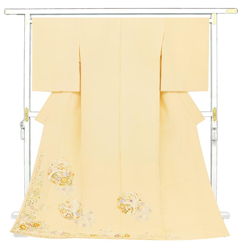 ※記念感謝祭【仕立無料】京友禅伝統工芸手描き染め特撰色留袖☆優美多色北欧花鳥文、本金彩焼箔、刺繍入り10012056 : 京都かもがわヤフー店 ...