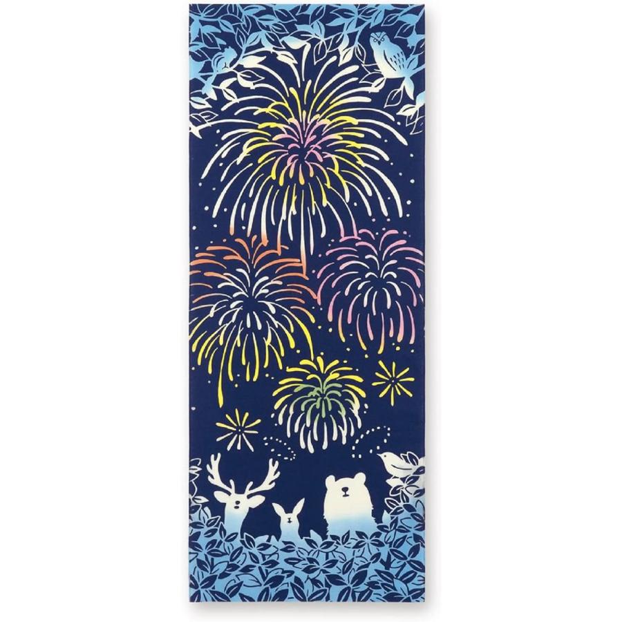 宮本 kenema てぬぐい 森の花火 約90×35cm 綿100％ 日本製 新品 : 和雑貨専門店京秀屋 - 通販 - Yahoo!ショッピング