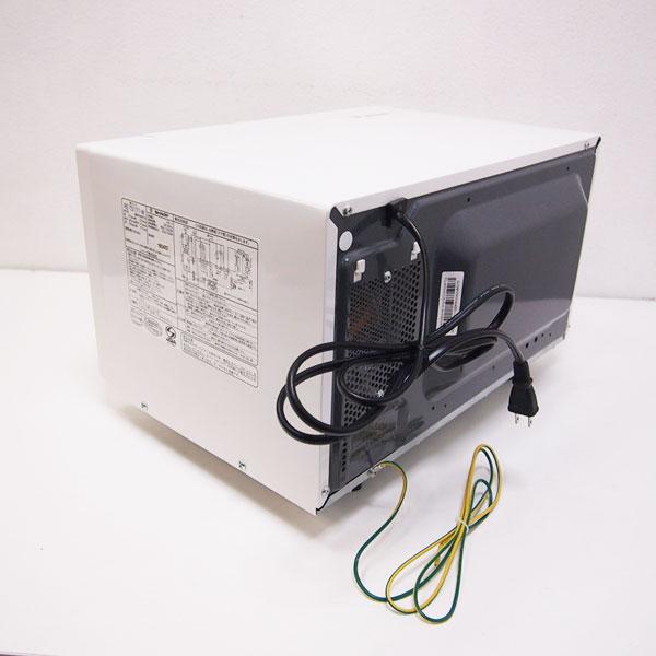 SHARP 中古 全国対応 SHARP/シャープ 単機能 17L 電子レンジ 縦開き フラットタイプ 2021年製 RE-TS171-W ホワイト らくチン！センサー 単身 一人暮らし ...