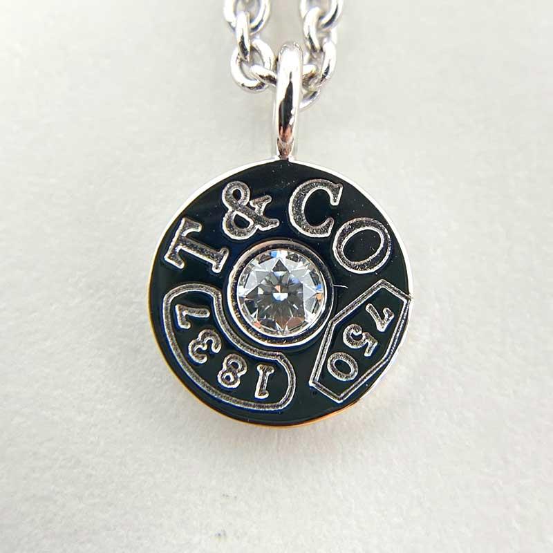 Tiffany&Co. ティファニー 1837サークル ペンダントネックレス 750WG K18 ダイヤモンド ホワイトゴールド 1PD 【中古】 : 京都よろず屋 Yahoo!店 - 通販 ...