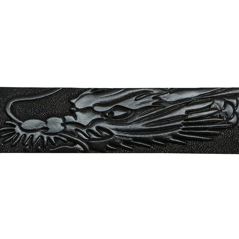 衣櫻 ころもざくら 飛龍 柄 型押し レザー ベルト SA-1635 和柄 龍 彫刻 サイズ調整 牛革 3色展開 送料無料 : 和柄・スカジャン専門店 BSCギャラリー京都 - 通販 ...