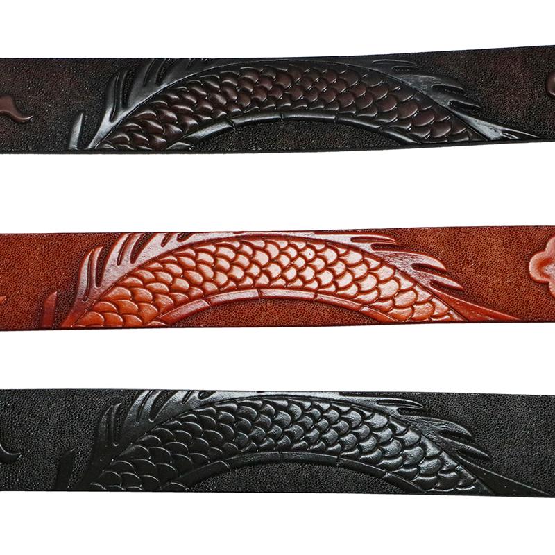 衣櫻 ころもざくら 飛龍 柄 型押し レザー ベルト SA-1635 和柄 龍 彫刻 サイズ調整 牛革 3色展開 送料無料 : 和柄・スカジャン専門店 BSCギャラリー京都 - 通販 ...