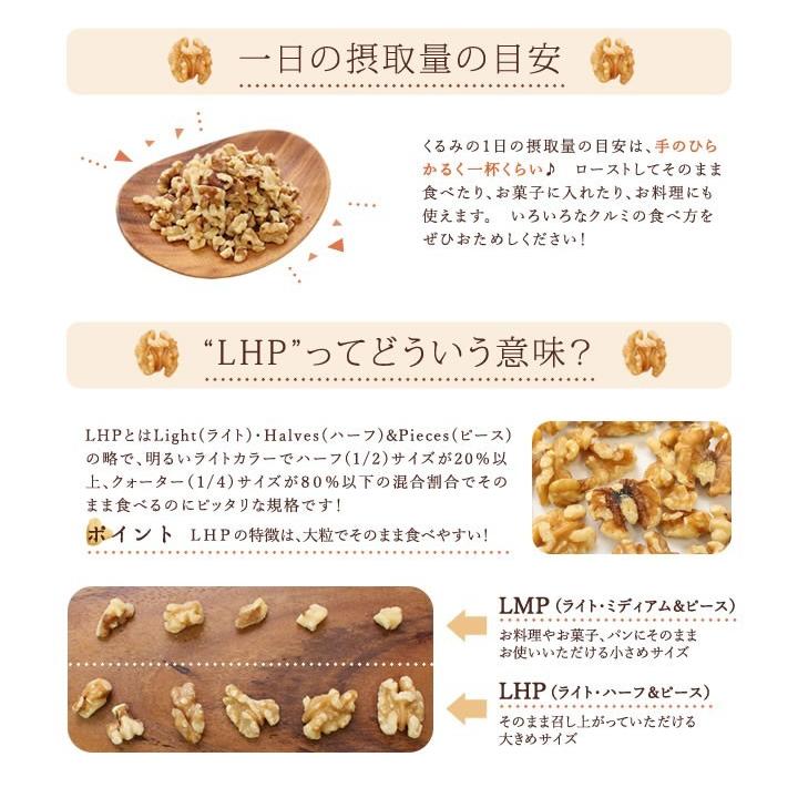 生くるみ LHP 1kg 無添加 無塩 チャック付 現地パック アメリカ カリフォルニア産 CRAIN社 業務用 大容量 : 京都麻袋 - 通販 - Yahoo!ショッピング