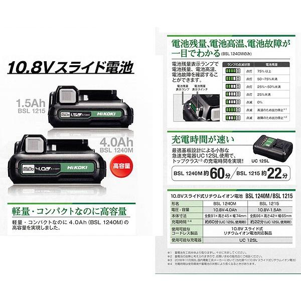 HiKOKI 10.8V コードレスドライバドリル DB12DD(NN) 本体のみ(バッテリ・充電器・ケース・ビット別売) : ヤマムラ本店 - 通販 - Yahoo!ショッピング