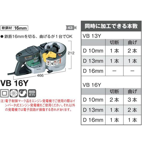 HiKOKI 鉄筋カットベンダ VB16Y : ヤマムラ本店 - 通販 - Yahoo!ショッピング