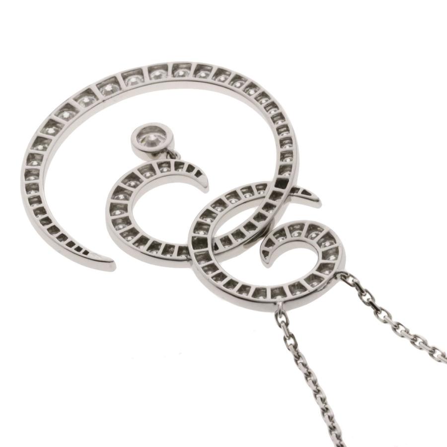 Van Cleef & Arpels ヴァンクリーフ＆アーペル オワゾード パラディ ダイヤモンド ネックレスK18ホワイトゴールド ...