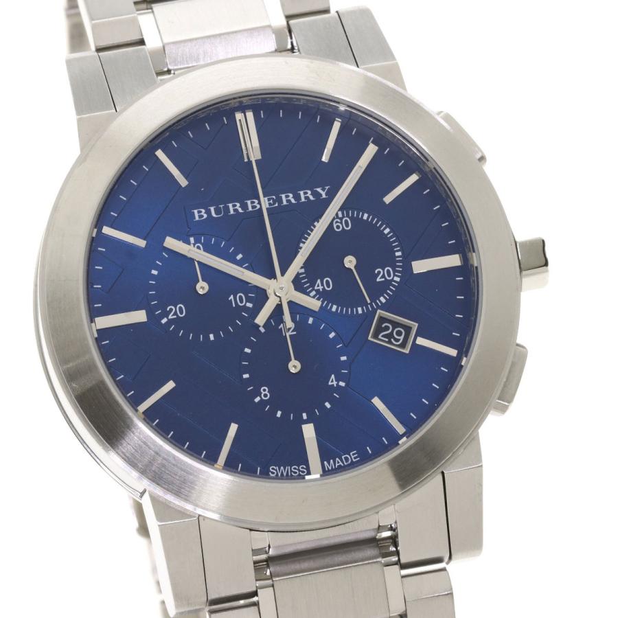 BURBERRY バーバリー BU9363 シティ クロノグラフ 腕時計 ステンレススチール SS メンズ 中古 : ブランド京の蔵小牧 ...