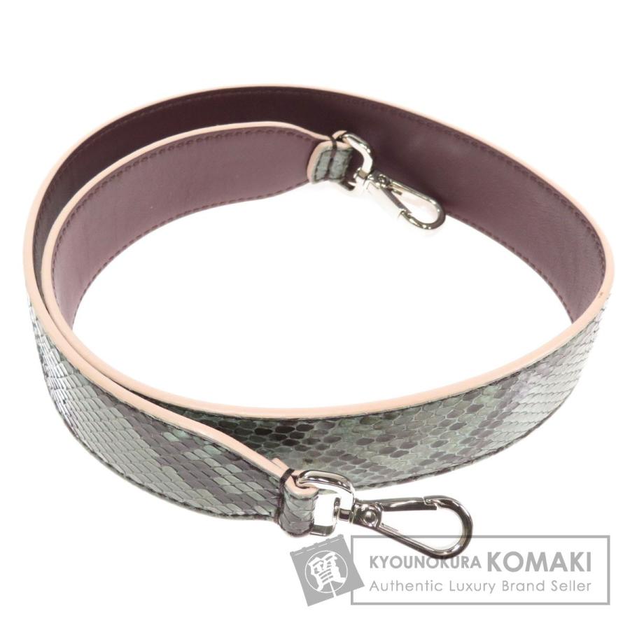 FENDI フェンディ 長さ調節不可 ショルダーストラップ パイソン レディース 中古品 : 25914263 : ブランド京の蔵小牧 ...