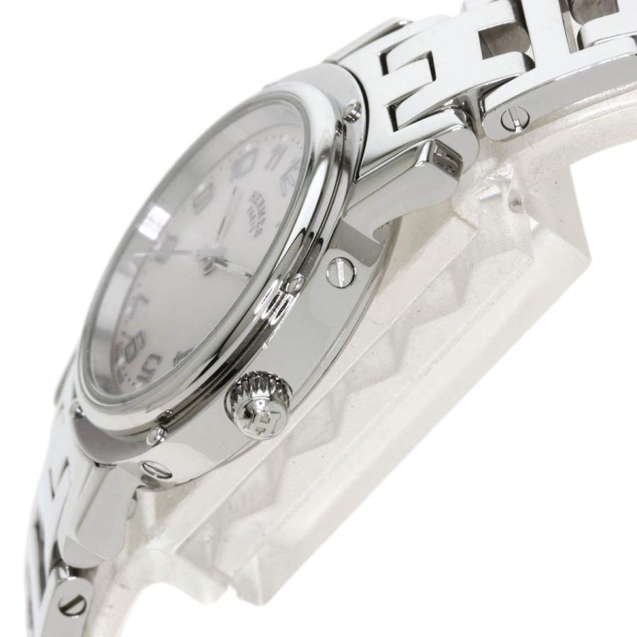HERMES エルメス クリッパーナクレ 腕時計 ステンレススチール SS レディース 中古 :31201011:ブランド京の蔵小牧 - 通販 ...