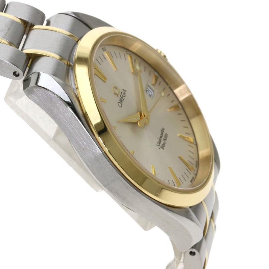 OMEGA オメガ 2317.30 シーマスター アクアテラ 腕時計 ステンレススチール SSxK18YG メンズ 中古 : ブランド京の蔵 ...