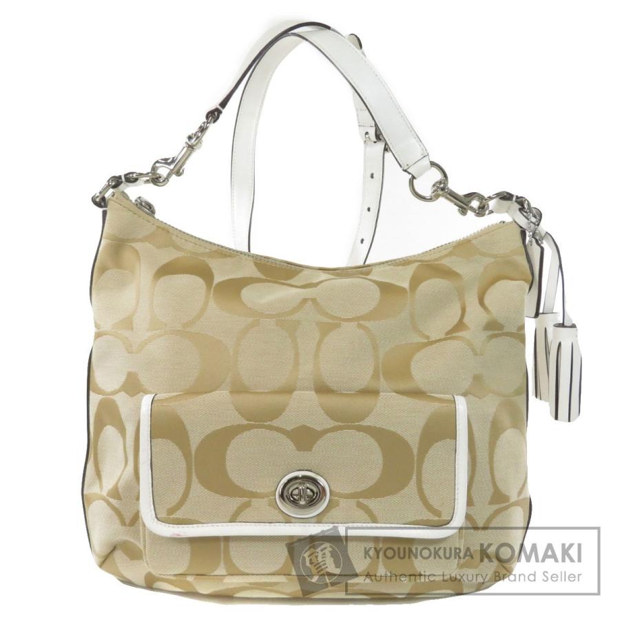 COACH コーチ 22392 シグネチャー ショルダーバッグ キャンバス レディース 中古品 : ブランド京の蔵小牧 - 通販 ...