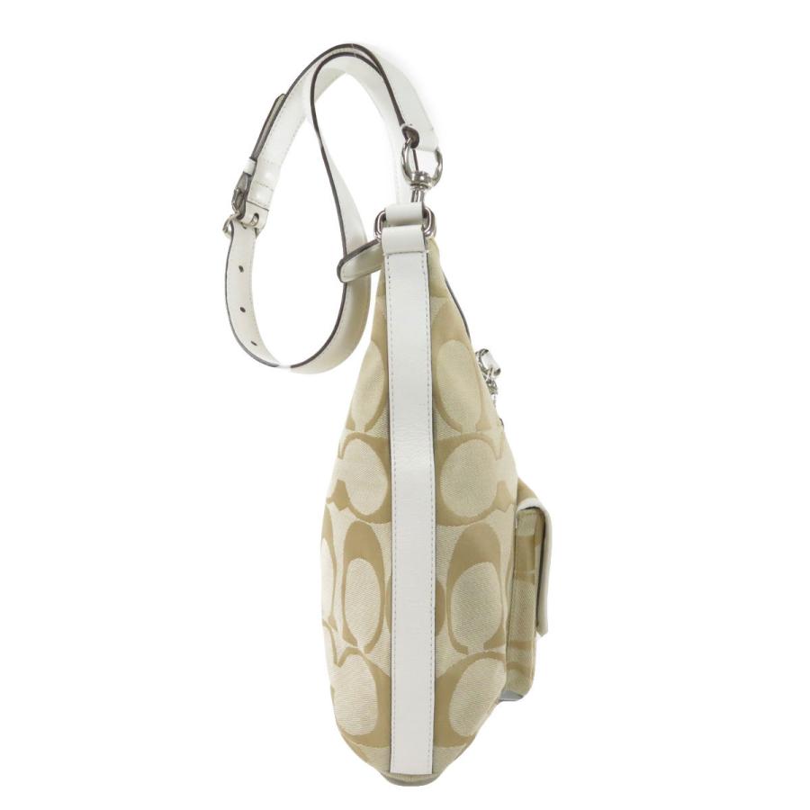 COACH コーチ 22392 シグネチャー ショルダーバッグ キャンバス レディース 中古品 : 35202017 : ブランド京の蔵小牧 ...
