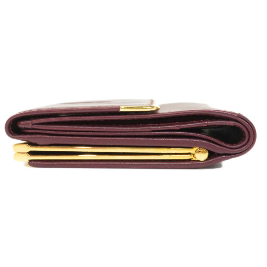 Cartier CARTIER カルティエ マストライン 二つ折り財布（小銭入れあり） カーフ レディース 中古 : ブランド京の蔵小牧 ...