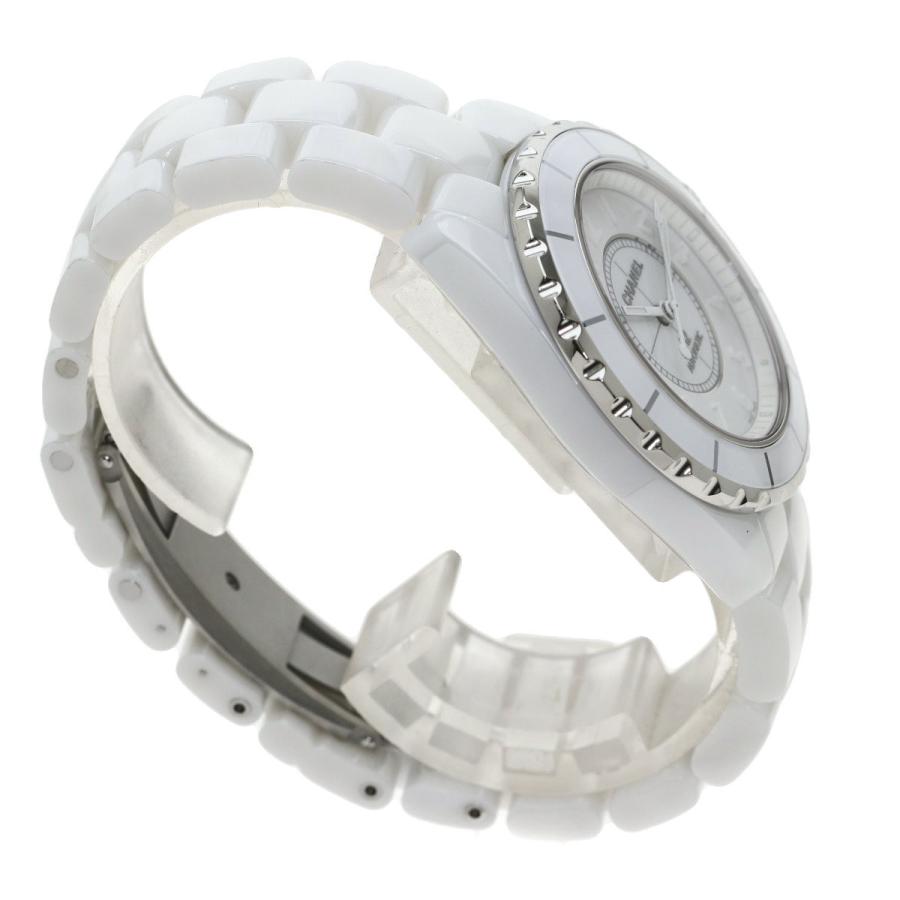 CHANEL シャネル H3443 J12 ホワイトファントム リミテッド エディション 2000本限定 腕時計 セラミック ホワイト ...