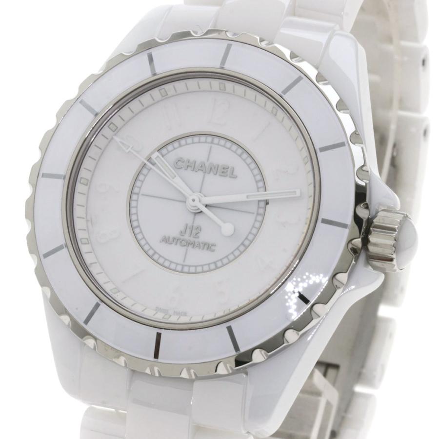 CHANEL シャネル H3443 J12 ホワイトファントム リミテッド エディション 2000本限定 腕時計 セラミック ホワイト ...