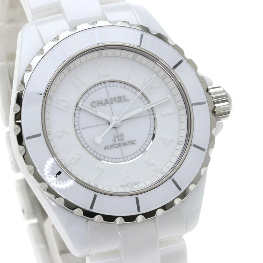 CHANEL シャネル H3443 J12 ホワイトファントム リミテッド エディション 2000本限定 腕時計 セラミック ホワイト ...