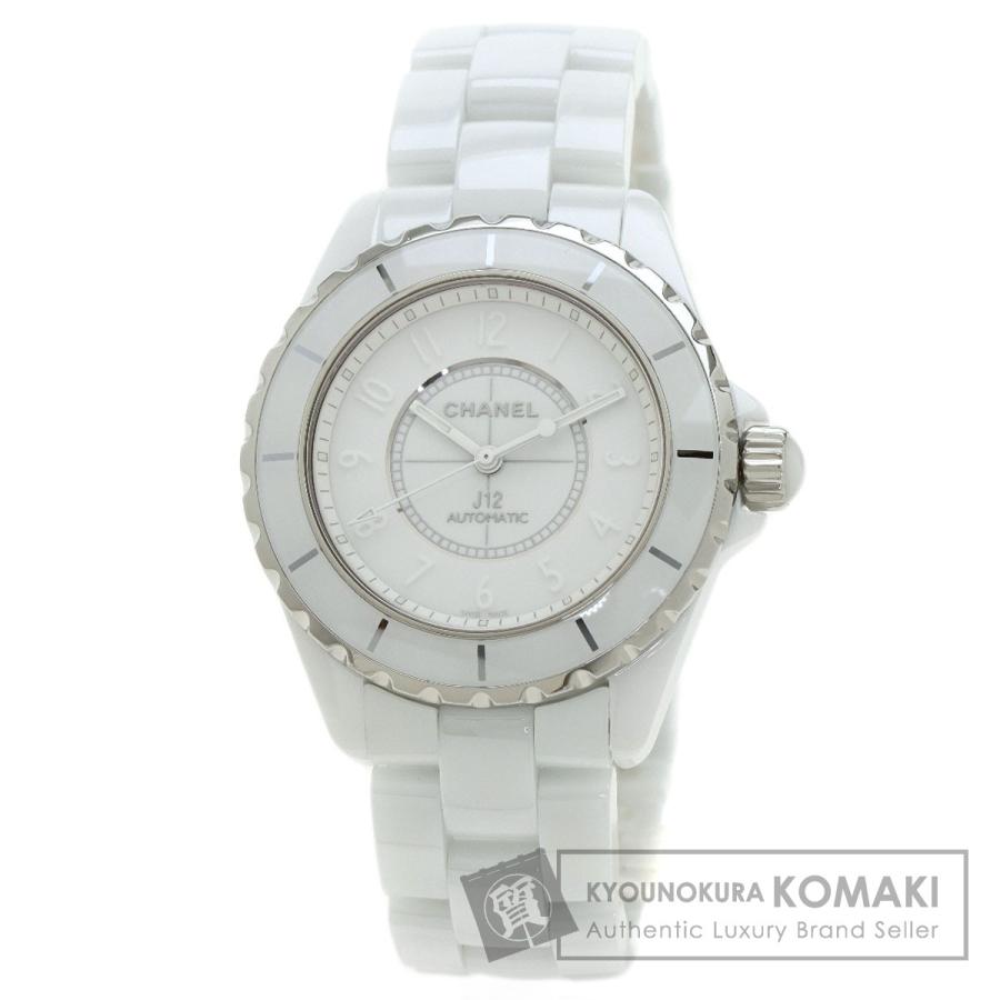 CHANEL シャネル H3443 J12 38mm ホワイトファントム 世界2000本限定 腕時計 セラミック メンズ 中古 : ブランド京 ...