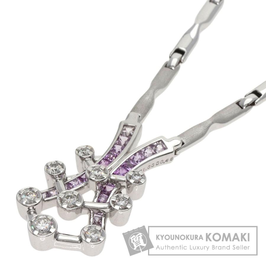 Jeunet ジュネ サファイア ダイヤモンド ネックレス K18ホワイトゴールド レディース 中古 : ブランド京の蔵小牧 - 通販 - Yahoo!ショッピング