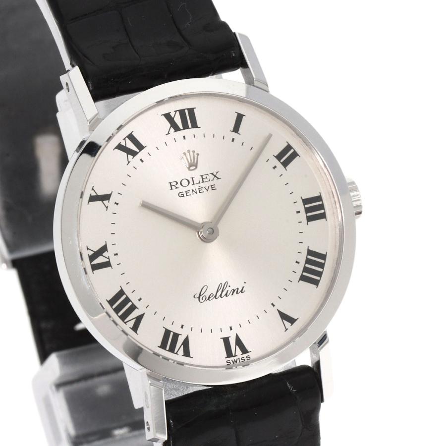 ROLEX ロレックス 4109 チェリーニ 1981年製 腕時計 K18ホワイトゴールド クロコダイル レディース 中古 : ブランド京の蔵小牧 - 通販 - Yahoo!ショッピング