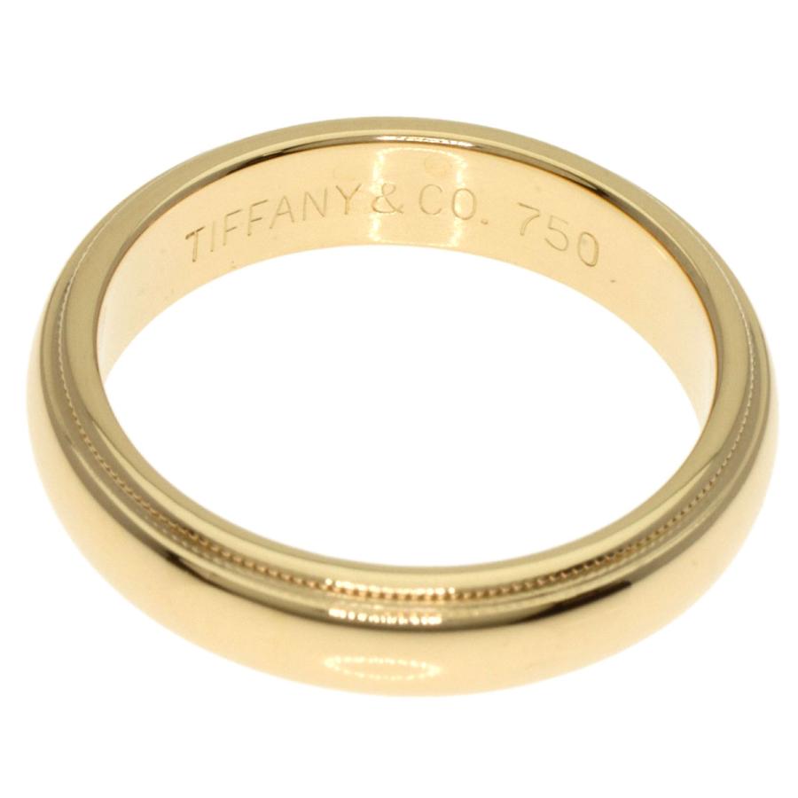 TIFFANY&Co. ティファニー ミルグレイン リング・指輪 K18 TIFFANY&Co. ティファニー ミルグレイン リング・指輪 K18