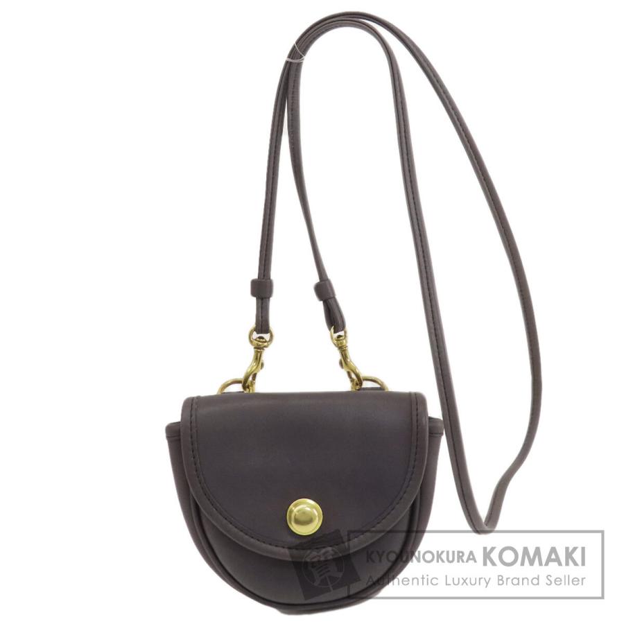COACH コーチ 9828 ポシェット ショルダーバッグ レザー レディース 中古 : ブランド京の蔵小牧 - 通販 - Yahoo!ショッピング