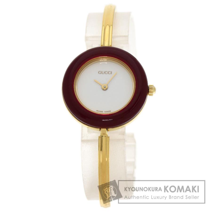 GUCCI グッチ 11/12.2 チェンジベゼル 腕時計 GP レディース 中古 : ブランド京の蔵小牧 - 通販 - Yahoo!ショッピング