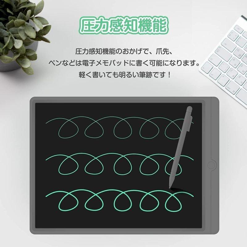 NEWYES 電子メモ 高輝度 電子パッド 13.5インチ 電子メモ帳 LCD液晶 大画面 デジタルメモ ロック機能搭載 電池交換可能 お手 : kyowa-store22 - 通販 ...