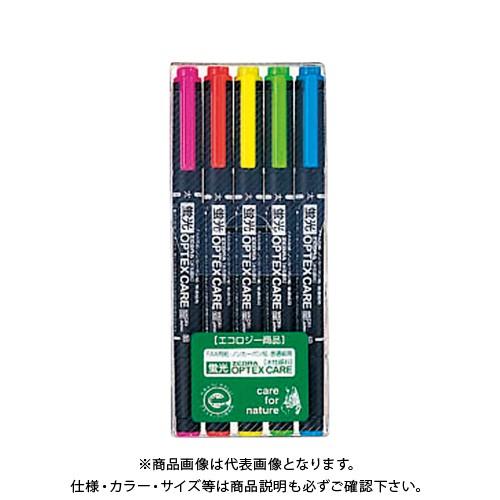 ZEBRA ゼブラ 蛍光オプテックス・ケア 5色セット WKCR1-5C : KanamonoYaSan KYS - 通販 - Yahoo!ショッピング