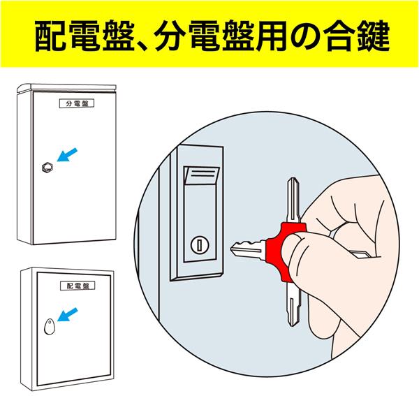 JEFCOM 盤用マルチキー ジェフコム BMK-4B : KanamonoYaSan KYS - 通販 - Yahoo!ショッピング