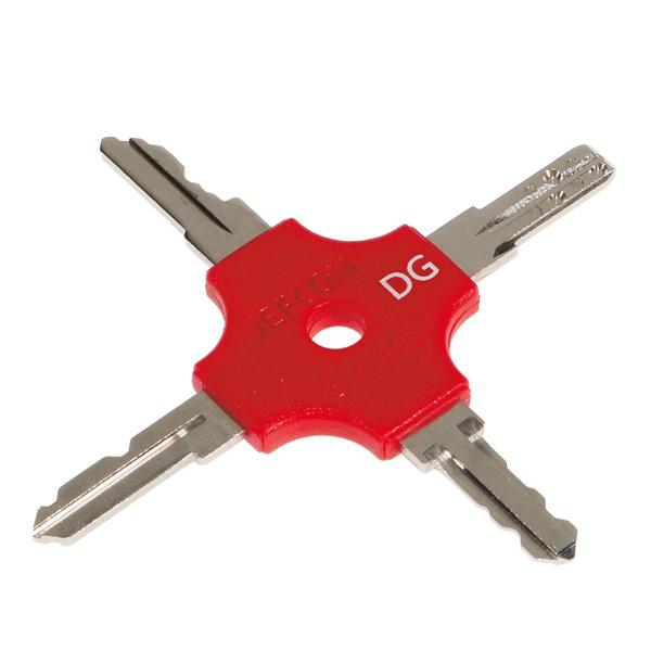 JEFCOM（ジェフコム） 盤用マルチキー JEFCOM BMK-4B : KanamonoYaSan KYS - 通販 - Yahoo!ショッピング