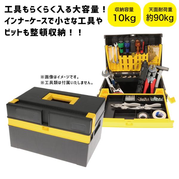 JEFCOM ツールボックス 380×270×220mm ジェフコム TB-CP01 : KanamonoYaSan KYS - 通販 - Yahoo!ショッピング