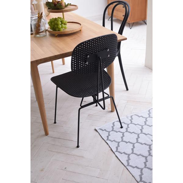 直送品 東谷 チェア 座面高44cm 2脚セット ブラック PC-681BK : pc-681bk-2set : KanamonoYaSan KYS - 通販 - Yahoo!ショッピング