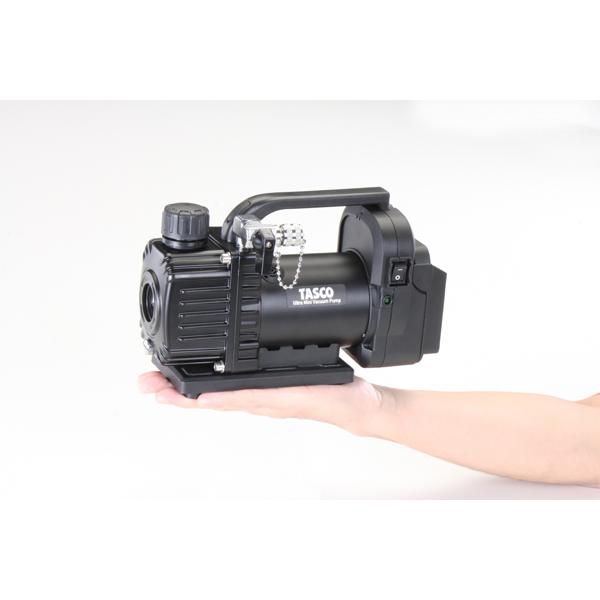 イチネンTASCO TASCO タスコ デュアル型 真空ポンプゲージ付セット (TA142MD (デジタル計) TA150ZM-K : KanamonoYaSan KYS - 通販 ...