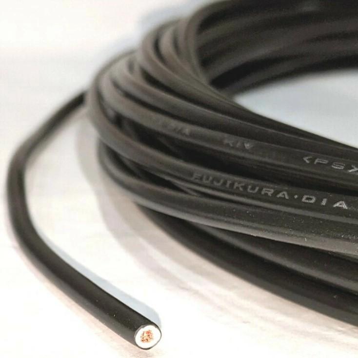 KIV 2SQ 黒色【1m 切断販売】600V定格PSE 電源用シングルコード : 秋葉原の九州電気ヤフー店 - 通販 - Yahoo!ショッピング