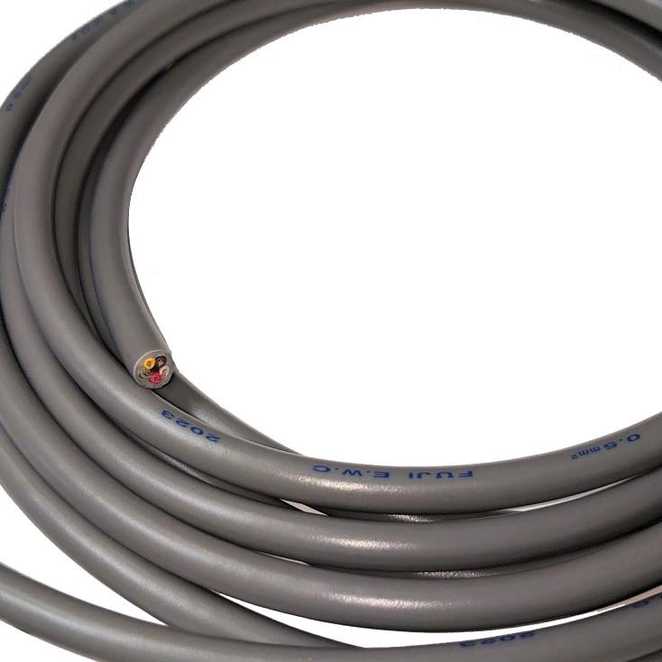 多芯キャプタイヤケーブルVCTF 0.5sq×5c 1m単位切断販売 : 秋葉原の九州電気ヤフー店 - 通販 - Yahoo!ショッピング